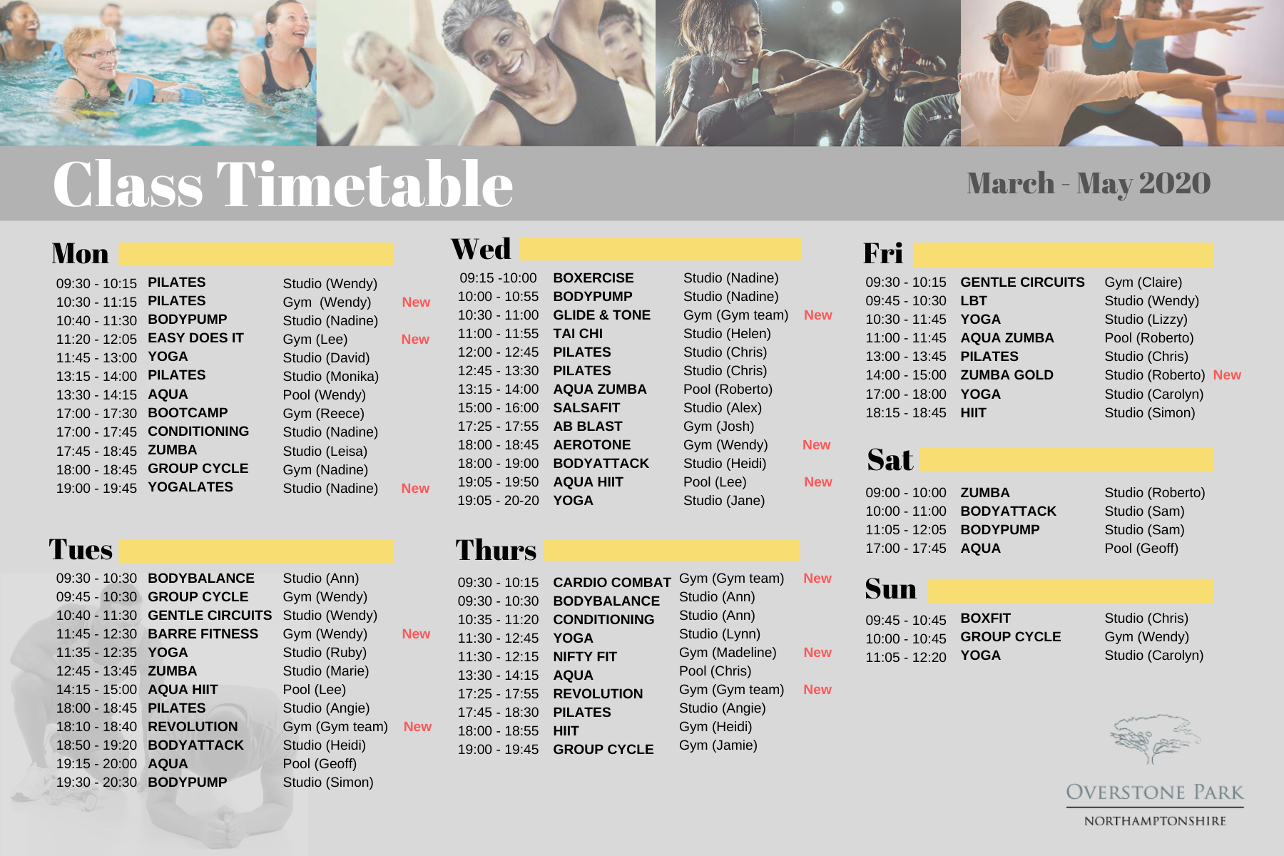 Overstone Park - Northampton's Premier Golf Resort, Leisure, Gym & Dining.