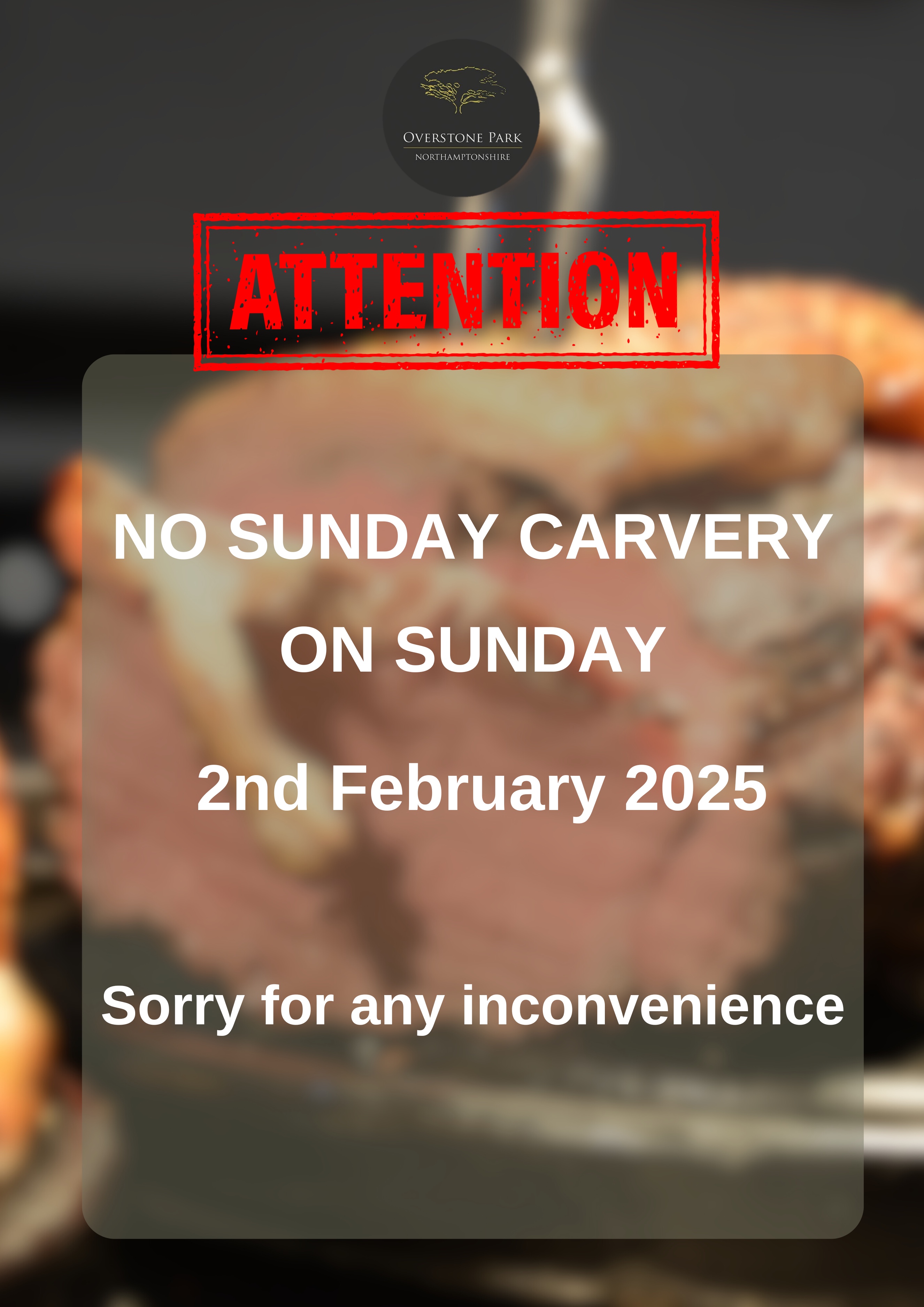 Sunday Carvery
