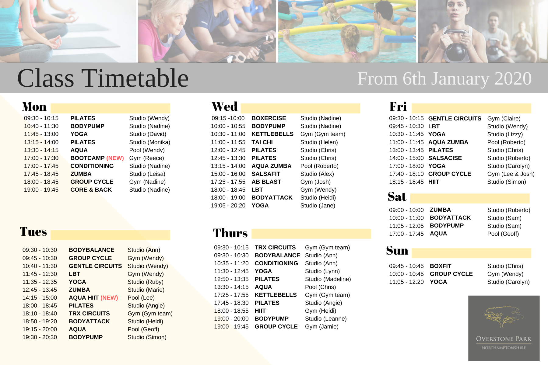 Overstone Park - Northampton's Premier Golf Resort, Leisure, Gym & Dining.